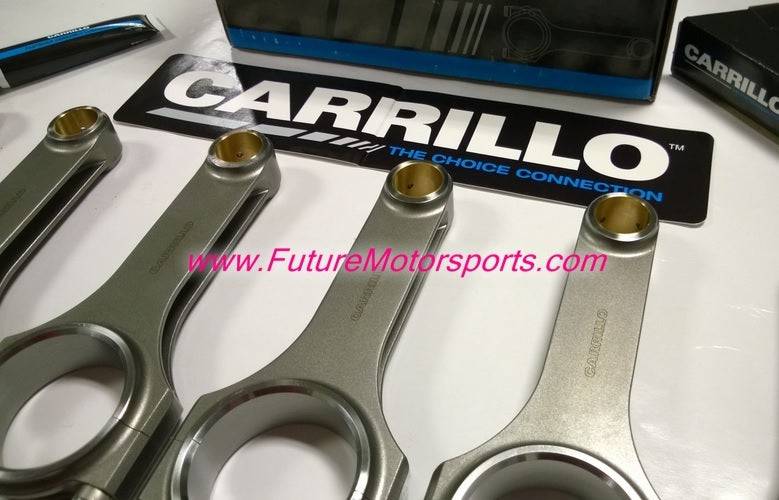 CARRILLO FORGED H BEAM RODS - CARR WMC Bolts Celica and Lotus 2ZZGE ...