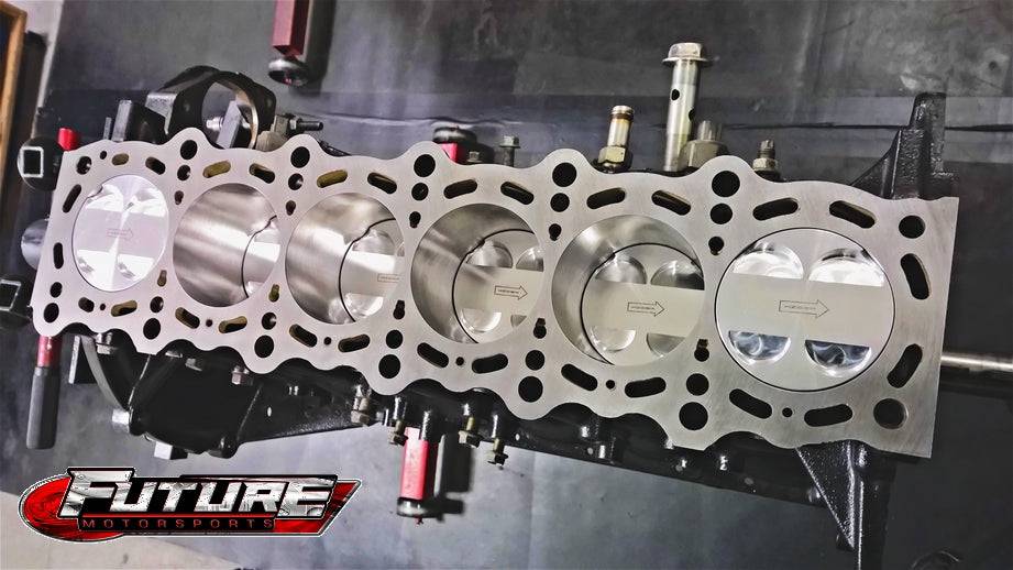 Future Motorsports Stage 2 - 3.4L 2JZ Stroker Built Short Block 1200bh