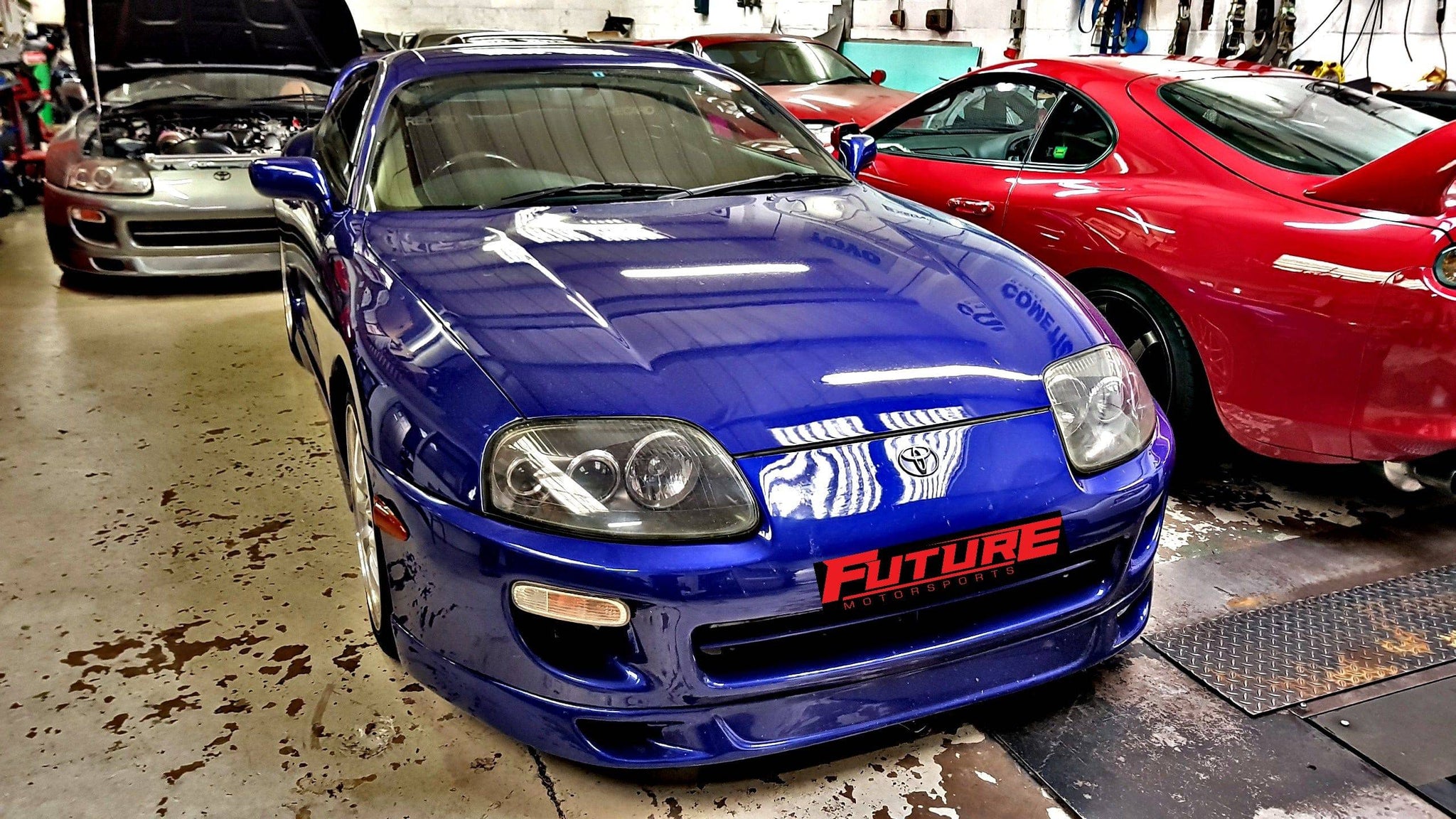 Future Motorsports 4.0" (4 inch) Front Mount Intercooler Kit Supra ...